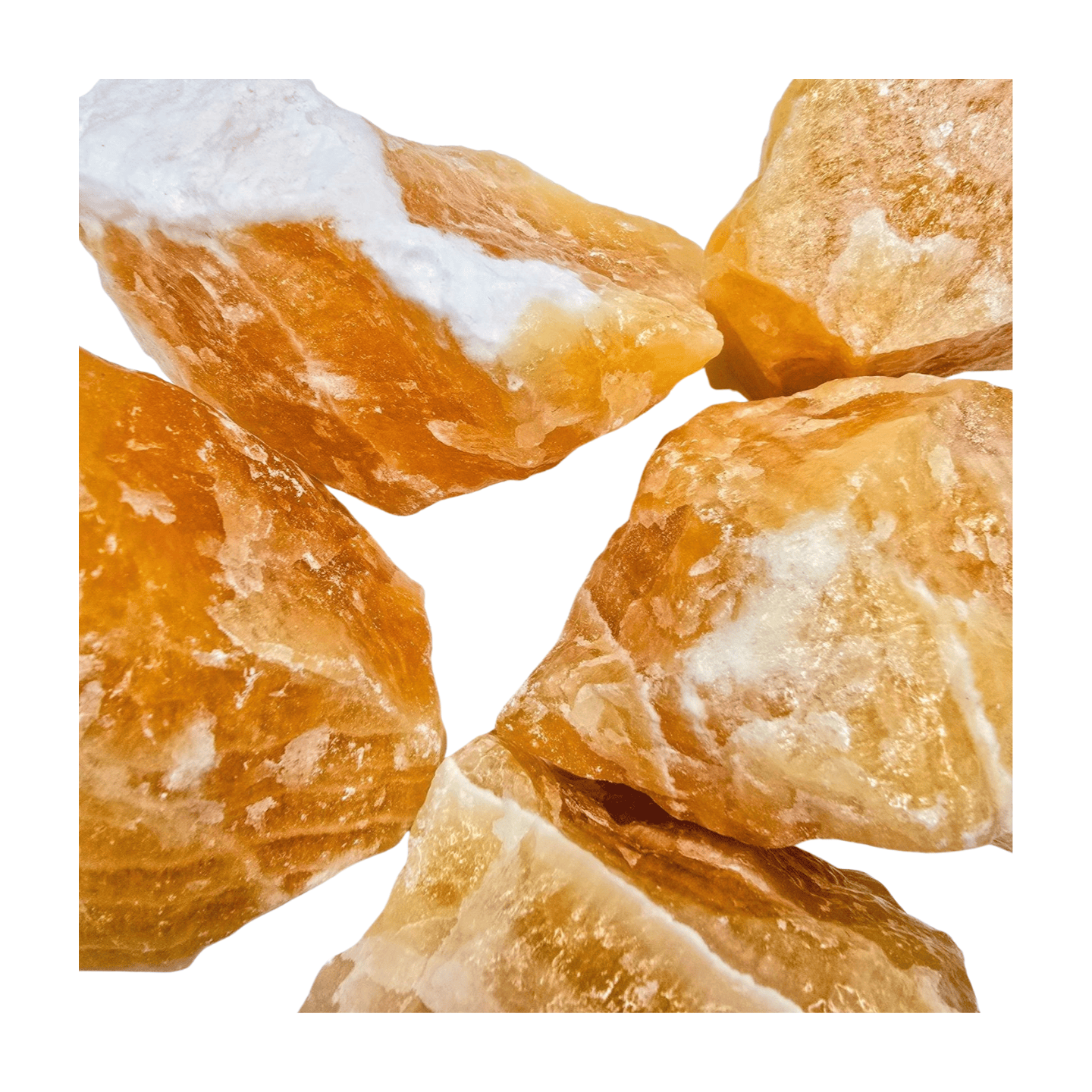 Citrine Calcite Chunk for Sacral Chakra Healing – Totems and Tarot