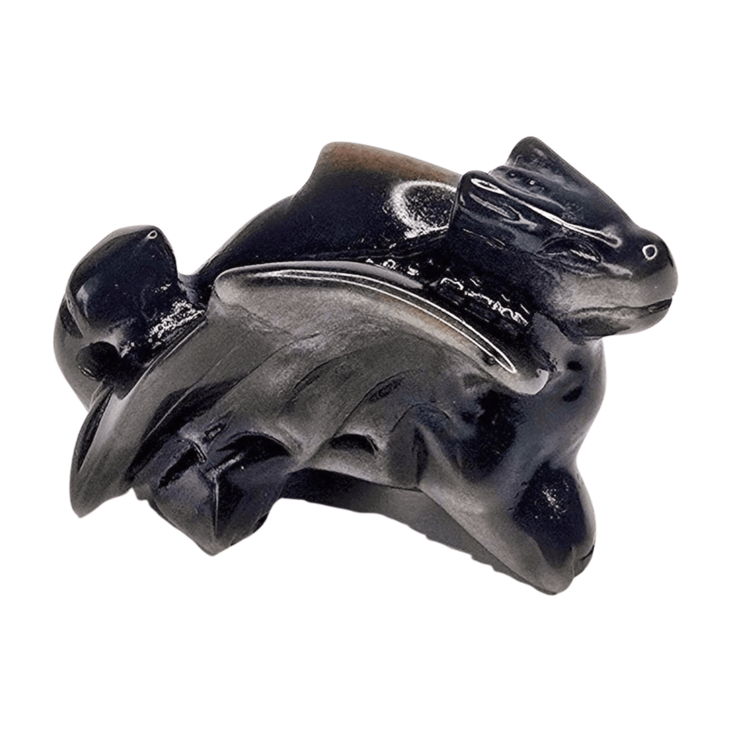 Obsidian Dragon Crystal – Guardian of Protection & Power – Totems and Tarot